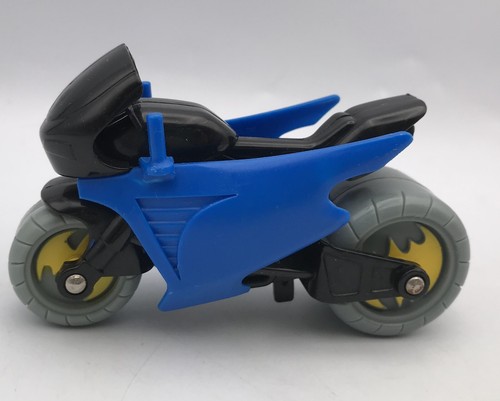 Fisher Price Imaginext DC Super Friend BATMAN'S MOTORCYCLE Blue Grey ...