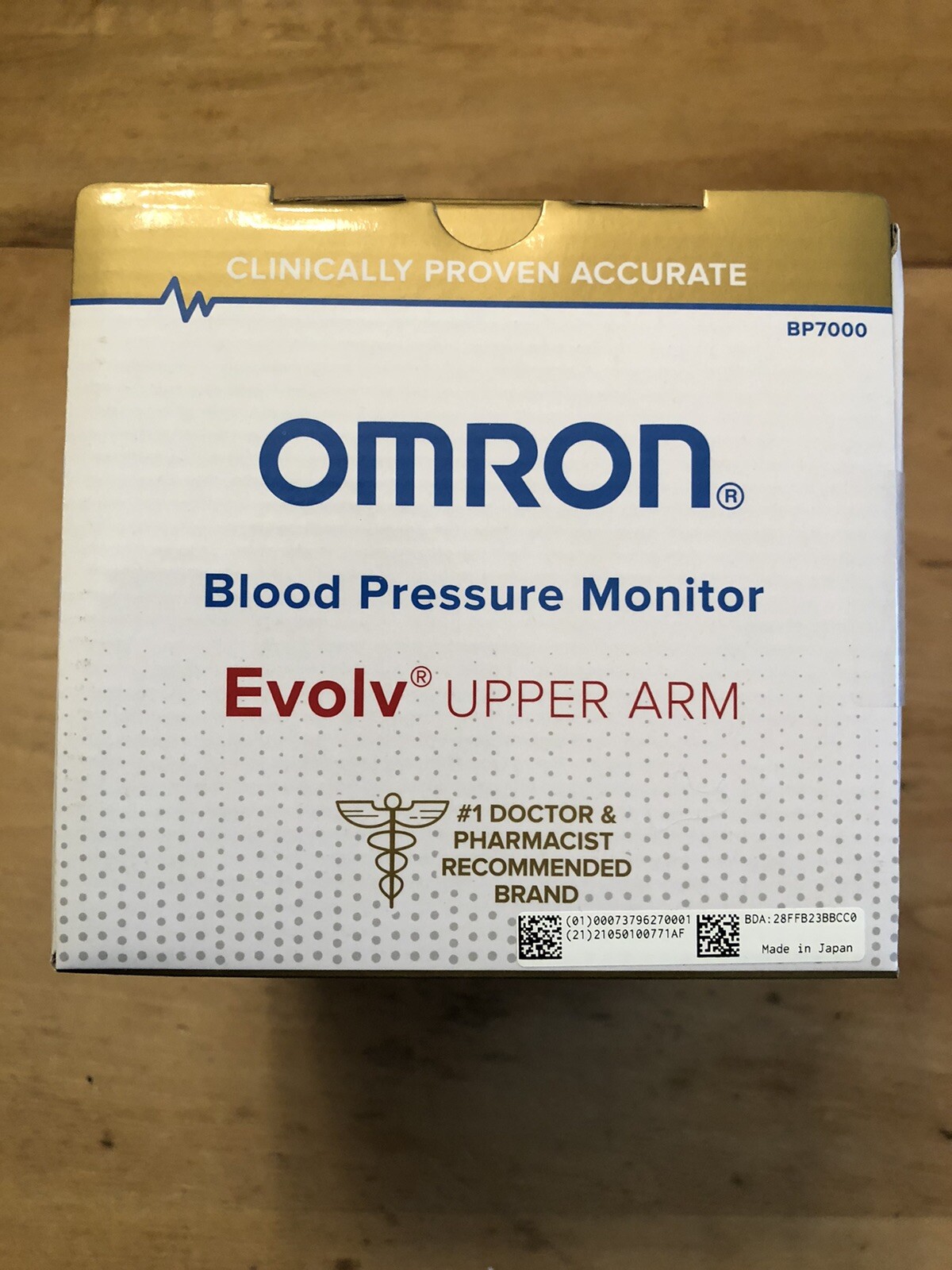 Omron BP7000 Evolv Wireless Upper Arm Blood Pressure Monitor for sale ...