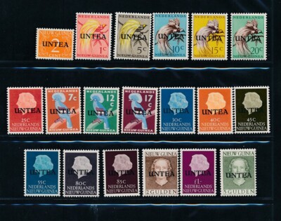 D419164 Netherlands New Guinea UNTEA 1962 Sc 1a-17a SecondPrinting | eBay