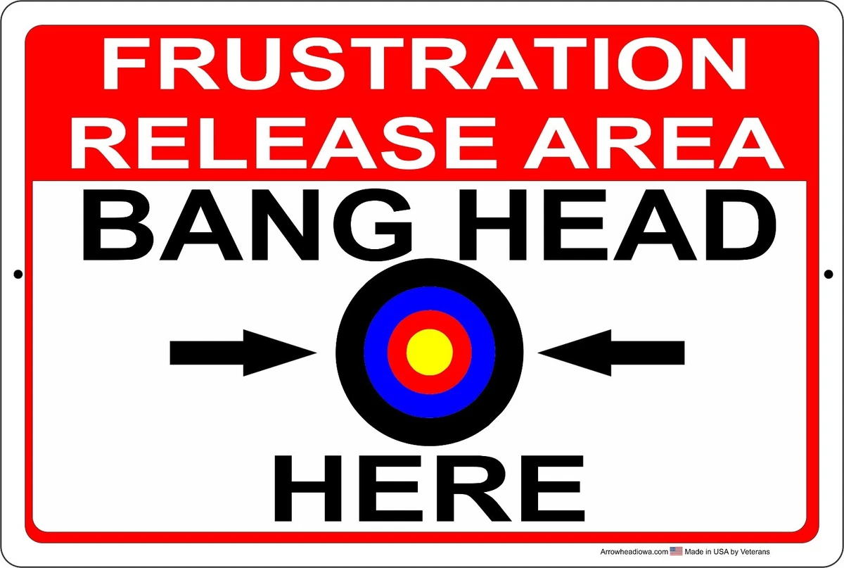 Hit Head Here Target