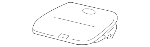 GM OEM 97-04 Corvette Front Lamps Headlamp Components-Headlamp Door ...