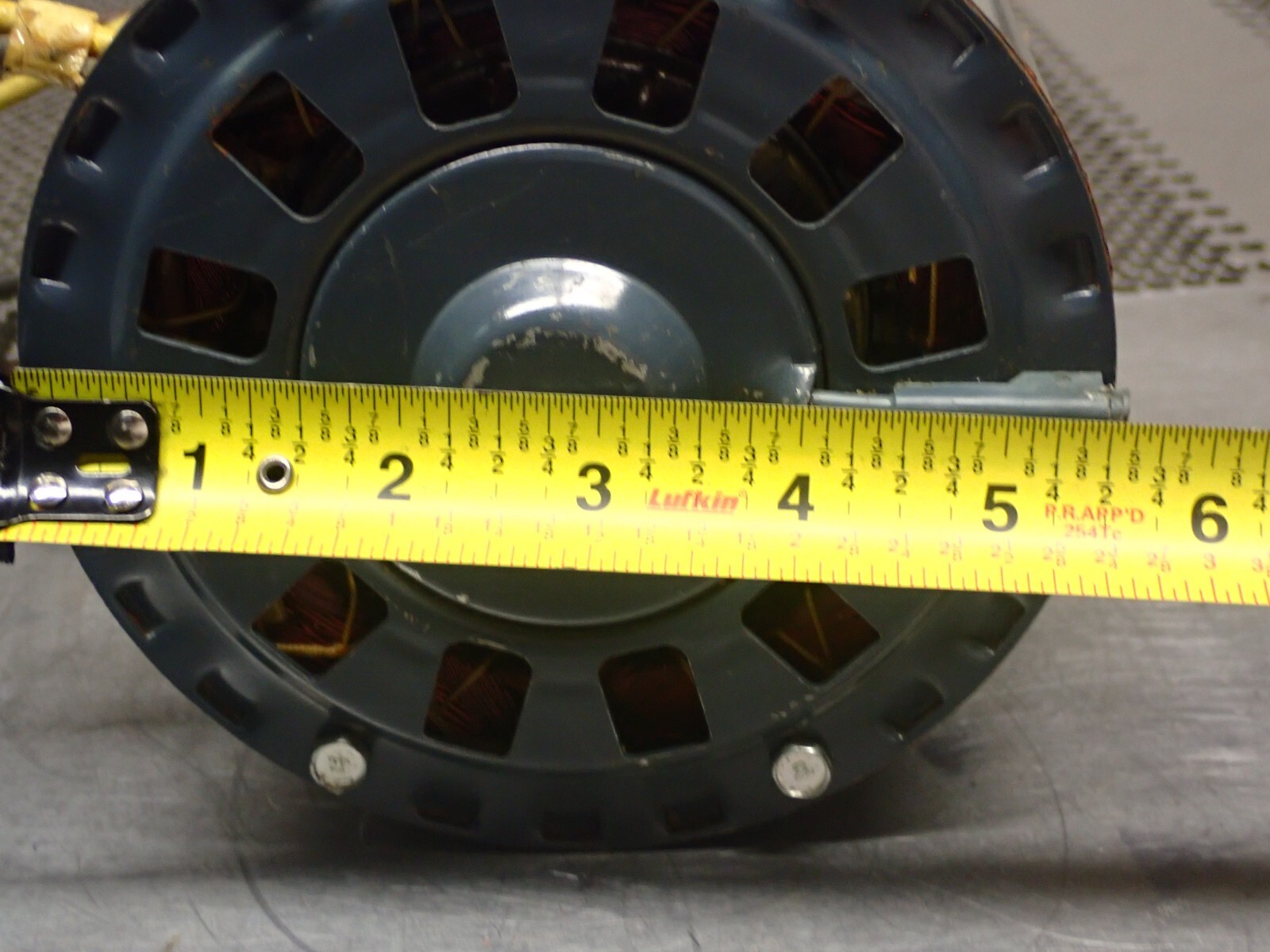 Westinghouse FLL FU48 AC Motor 4A HP 1/2 1075RPM 208-240V 50/60Cy Used ...