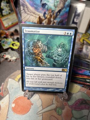 MTG Traumatize Magic 2014 77/249 Regular Rare LP light play | eBay