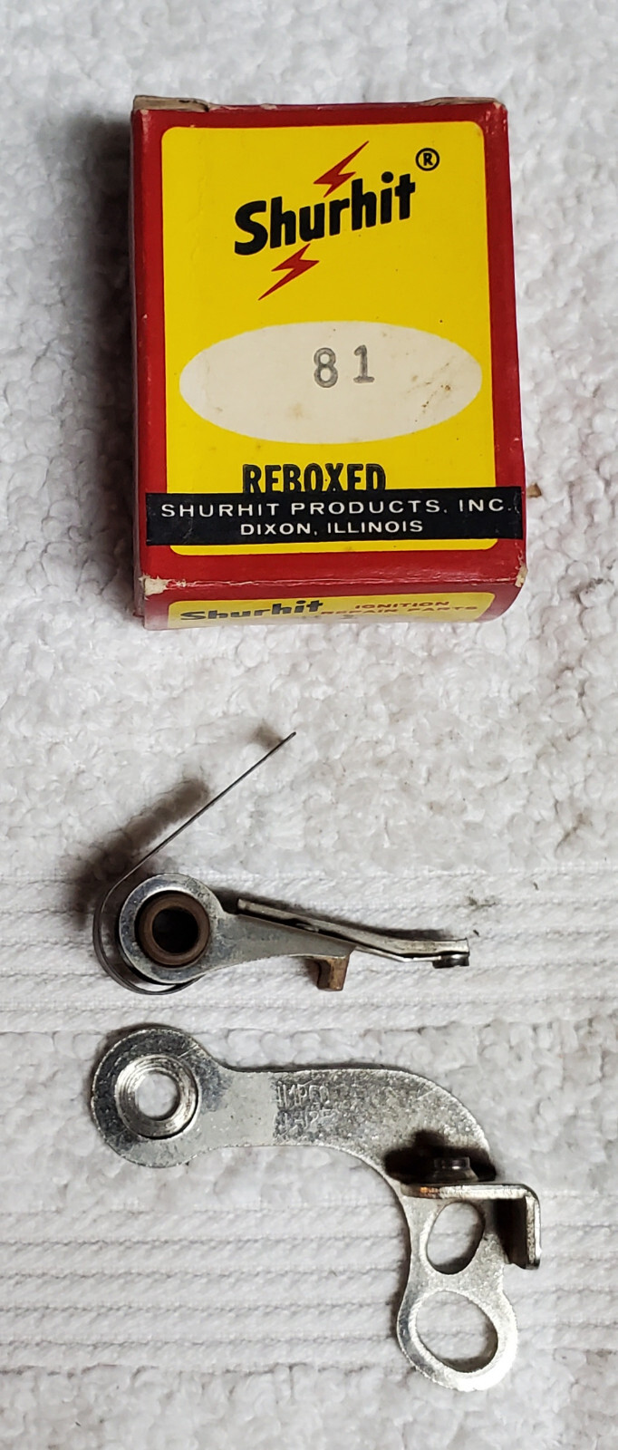 Shurhit A-81 Contact Points Set 1939-50 Chrysler DeSoto Dodge 1940-47 ...