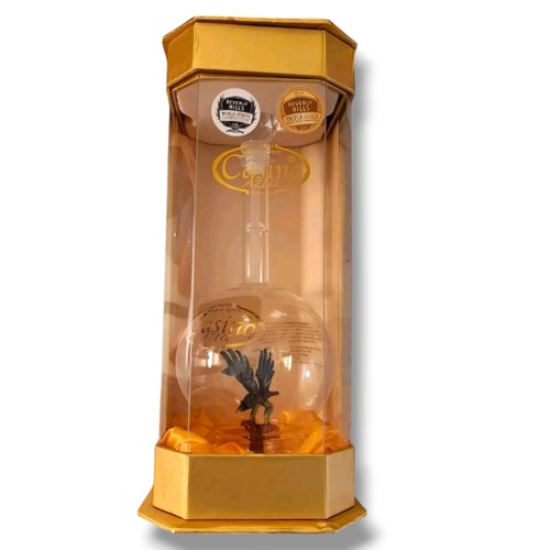 Casino Azul Tequila Hand-Blown Glass Decanter Parrot New Box Striking ...