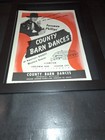 Foreman Phillips Country Barn Dances Rare Original 1946 Promo Ad Framed ...