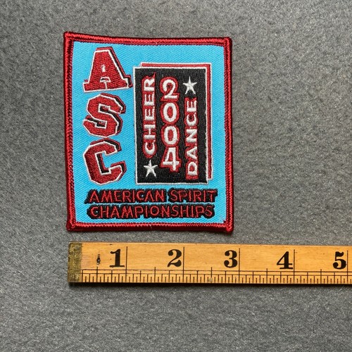 ASC 2004 Cheer Dance American Spirit Championships Patch | eBay