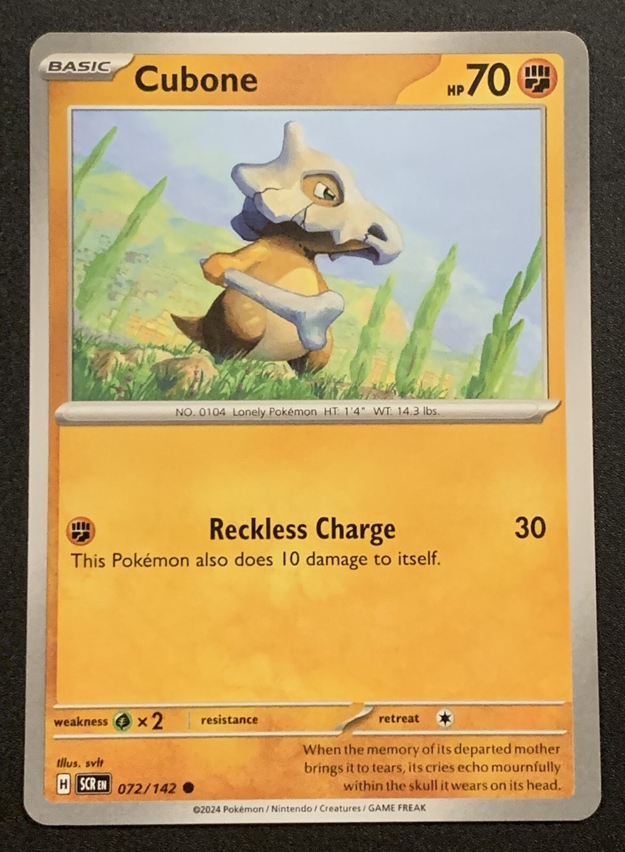 Cubone Card