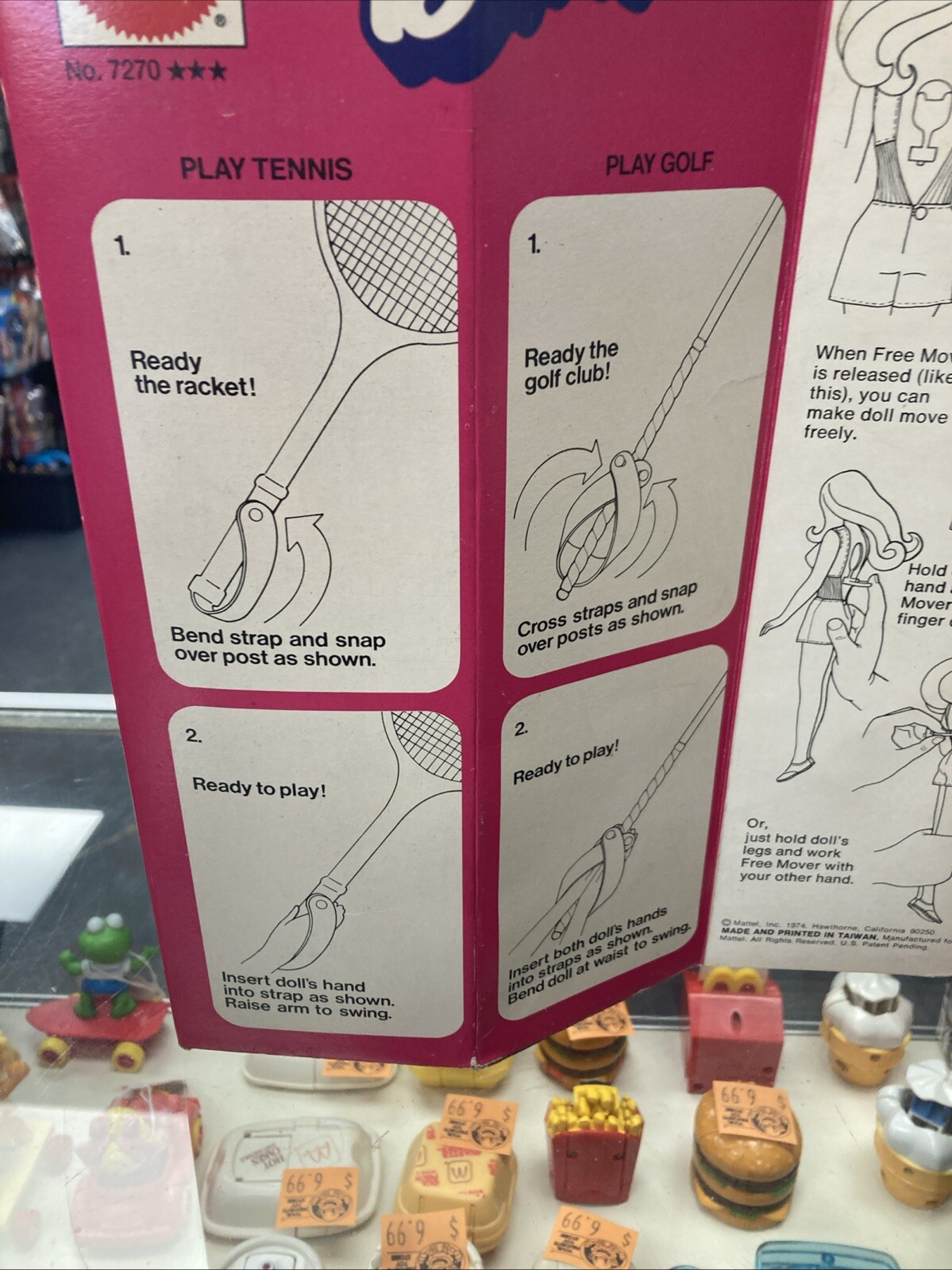 Vintage Free Moving Barbie Doll 1974! Mod Rare. Mattel NRFB | eBay