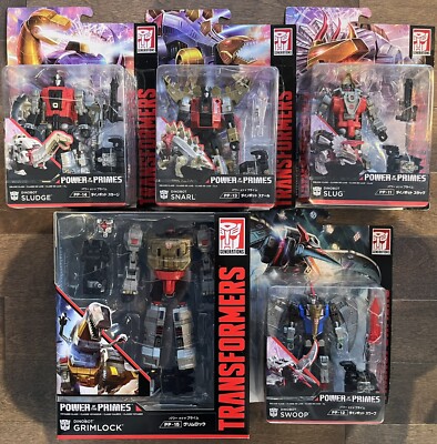 TAKARA TOMY VERSION! Transformers Volcanicus Set Dinobot Power of the ...