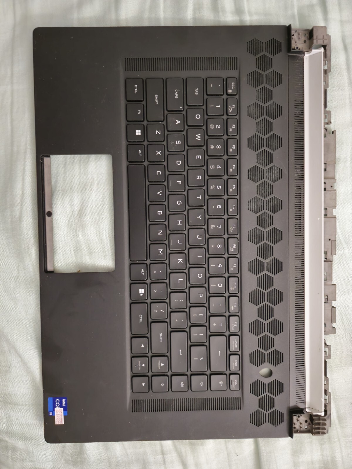Genuine Dell Alienware X17 R2 Palmrest Mechanical keyboard English ...