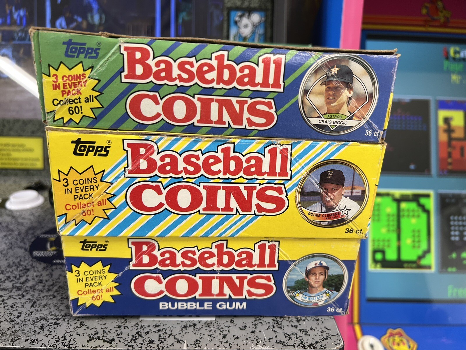 Lot of 255: 1988 1989 1990 Topps Baseball Coins Assorted + HOF Ripken ...