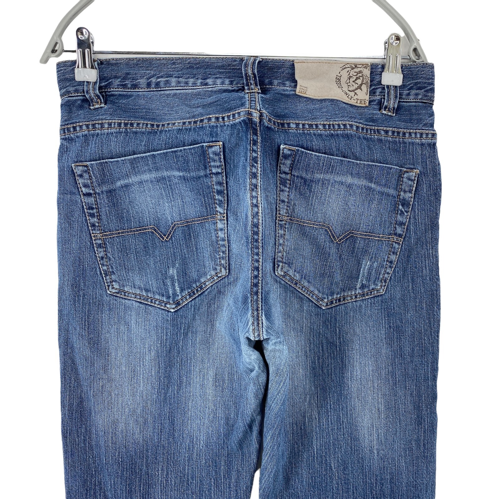 Diesel ZAF Blue Slim Straight Fit Jeans W30 L34 | eBay Australia