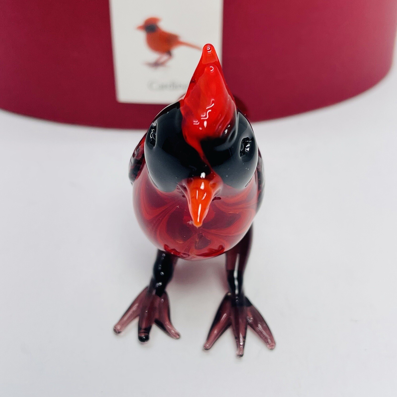 Fitz and Floyd CARDINAL Glass Menagerie Decor Figurine #43/181 Boxed ...