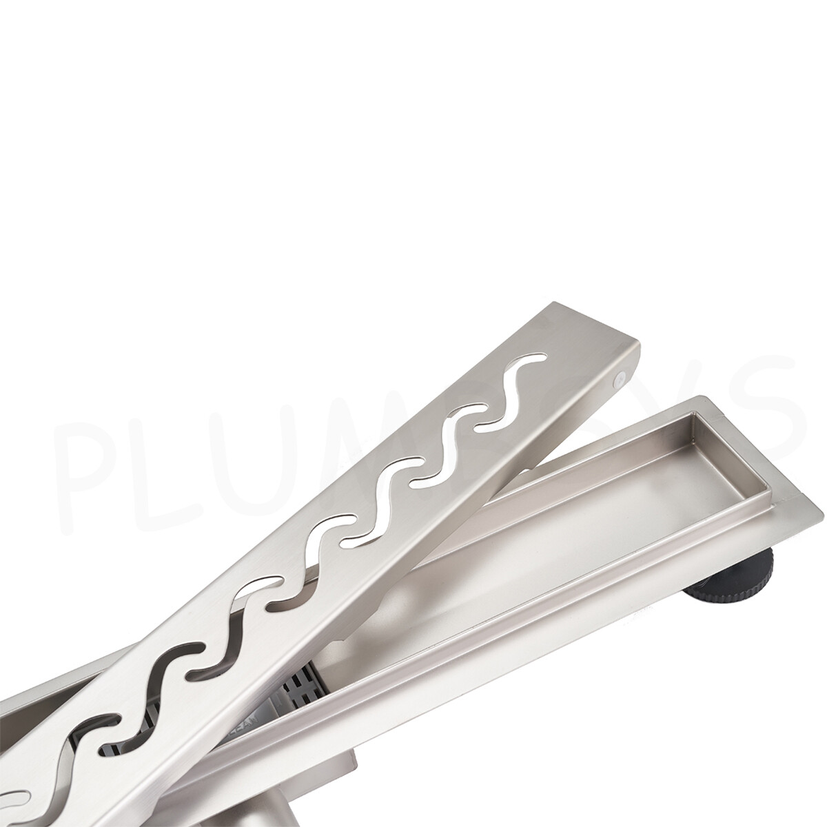 LINEAR SHOWER DRAIN STAINLESS STEEL WETROOM BATHROOM CHANNEL GULLY TRAP ...