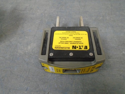 Eaton Bussmann TCF125RN Low-Peak CUBEFuse 125 Amp Cube Fuse 600Vac ...