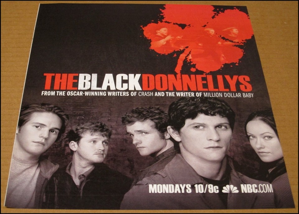 2007 The Black Donnellys NBC Print Ad 10x12 Advert Olivia Wilde ...