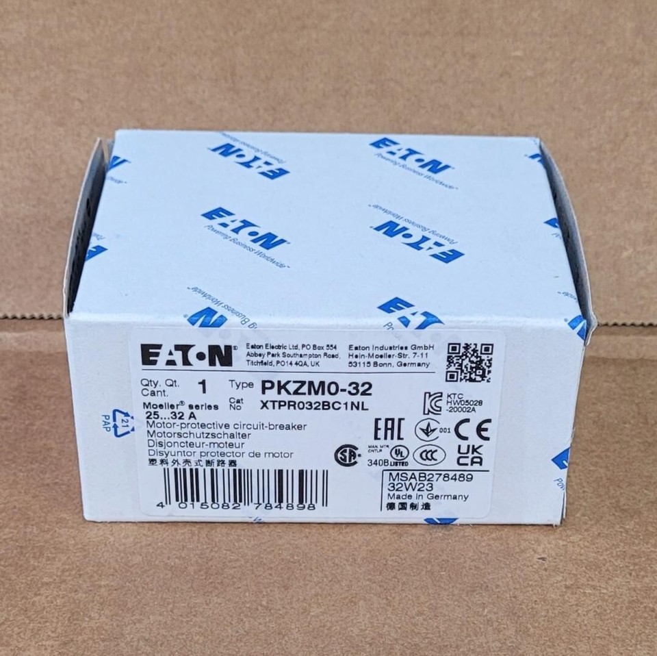 New EATON Moeller PKZM0-32 25-32A Motor Protective Circuit Breaker In ...