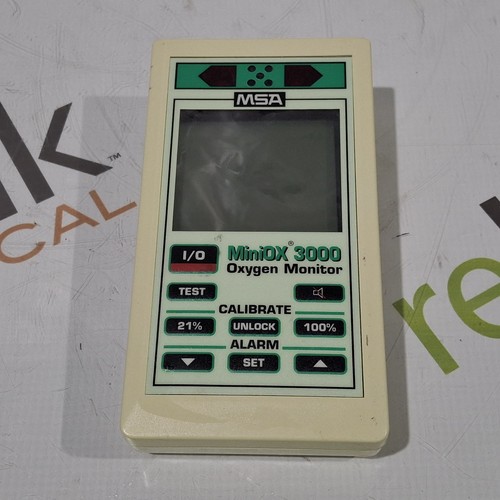 MSA MiniOX 3000 Oxygen Monitor | eBay