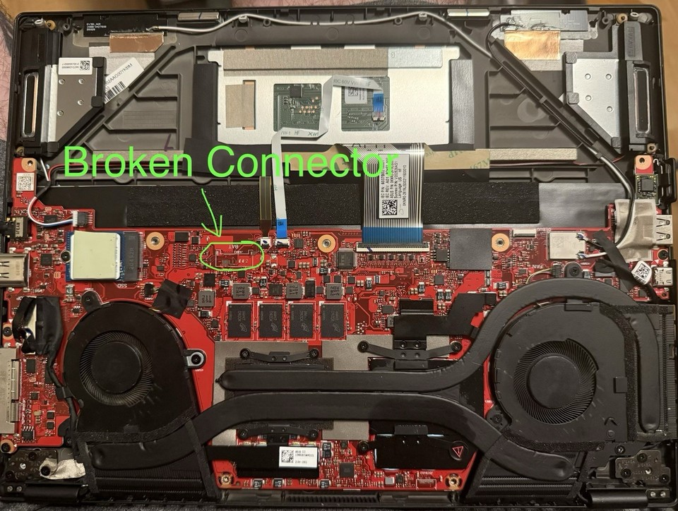 Asus ROG Flow X13 + XG Mobile RTX 3080 5900HS 16GB GV301Q Laptop Parts ...