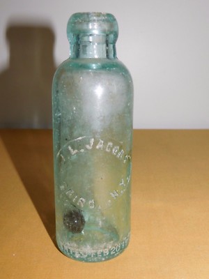 VINTAGE CIRCA 1880S J L JACOBS CAIRO NY BOTTLE | eBay