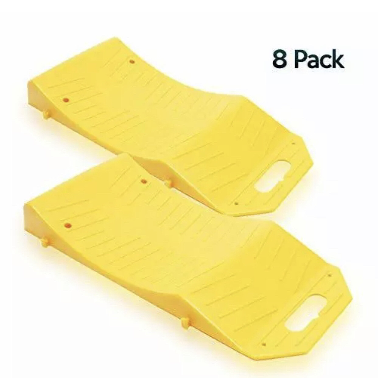 Tire Saver Ramps - 8-Pack Premium Quality Portable Highly Visible ...