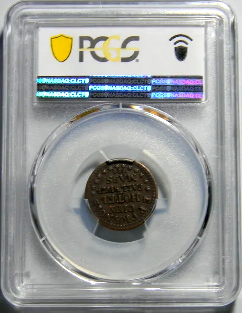 Fall River MA , 1864 E P Francis Billiard Room Civil war token PCGS ...