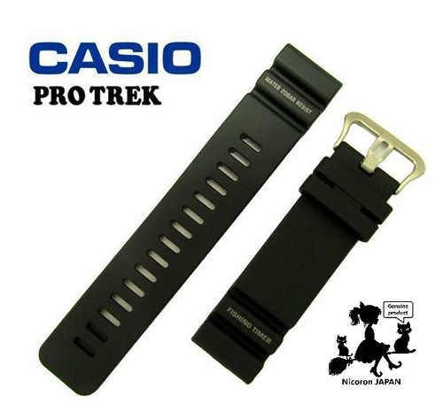 CASIO PRO TREK Replacement Belt Band Bracelet Black PRT-B70 PRT-B70BE ...