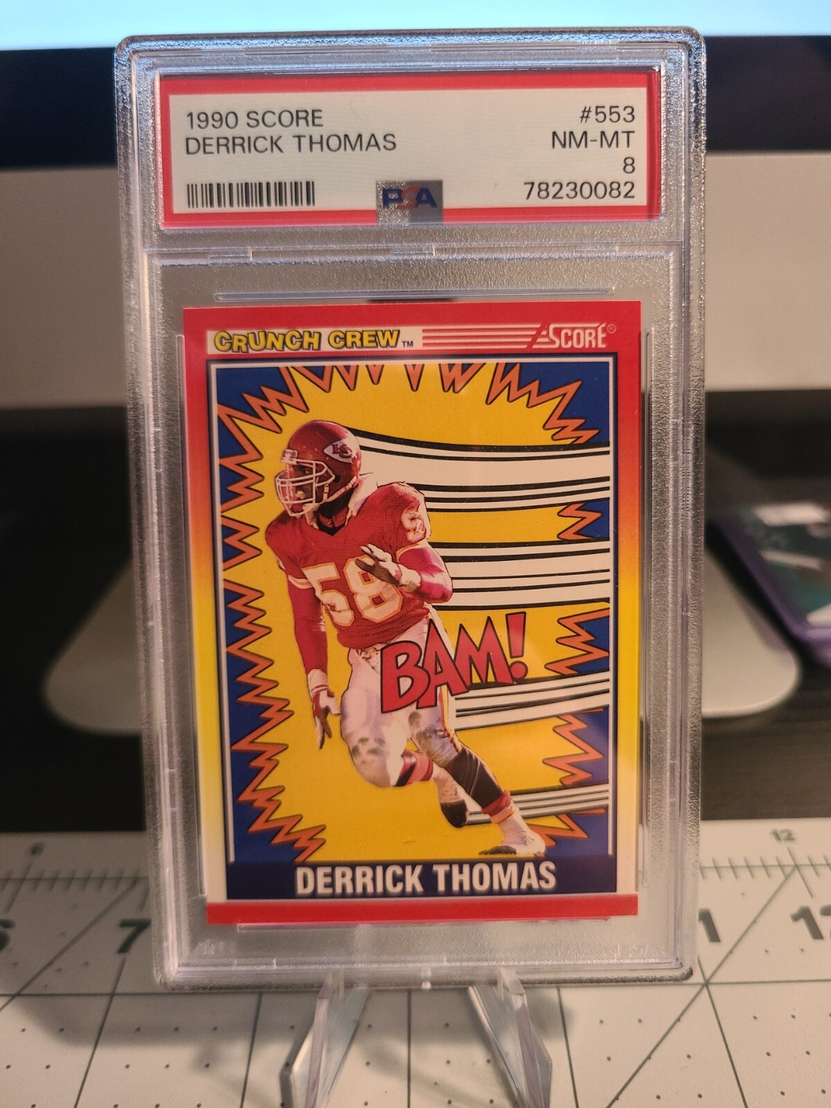 1990+Score+-+%23553+Derrick+Thomas for sale online | eBay