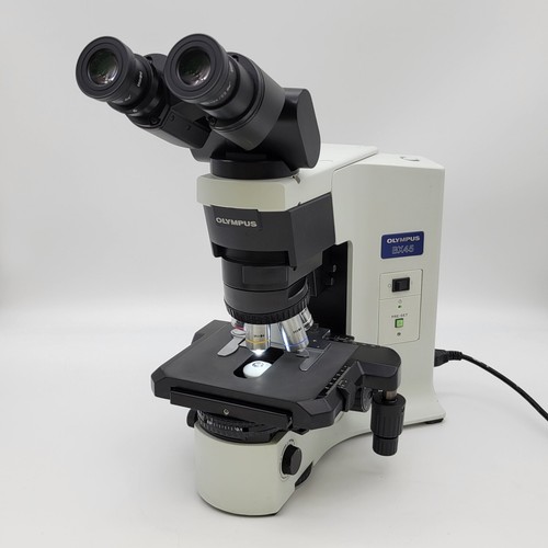 Olympus Microscope BX45 with Tilting Head and 100x Objective | eBay