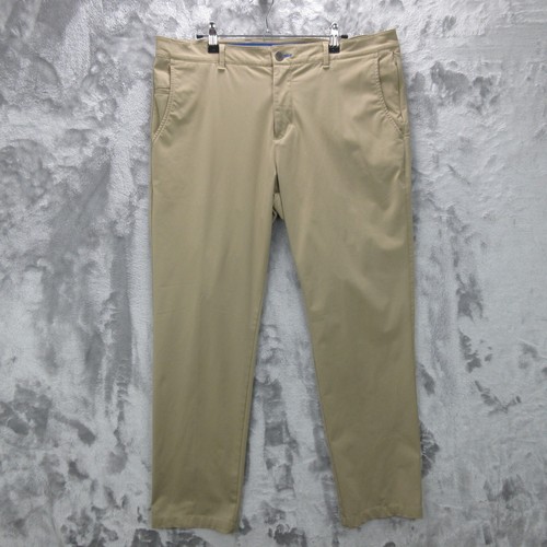 Twillory Pants Men's 36X32 Khaki Performance Tailored Fit Stretch Golf ...