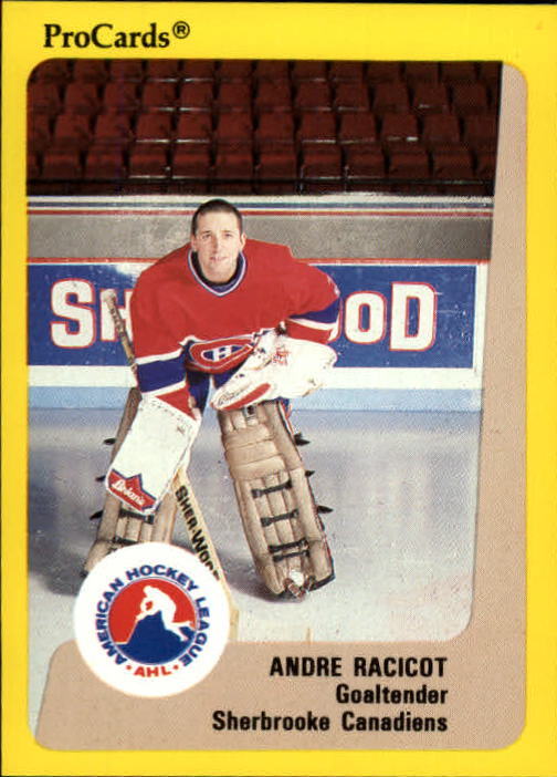 1989-90 Procards AHL - #180 Andre Racicot (RC) for sale online | eBay
