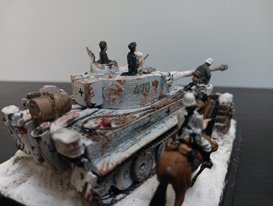 Kharkov'43'sPz.Abt.503#704'☠️/Sdkfz.181.Tiger.Mk.l.Ausf.E,7×Figs.Russia ...