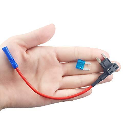 5 Pack 12V Car Add-a-Circuit Fuse TAP Adapter Mini ATM APM Blade Fuse ...