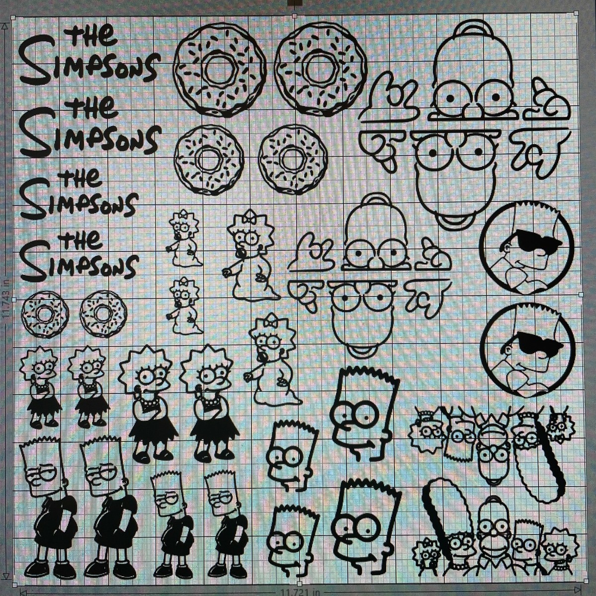 Simpsons Tattoo Flash