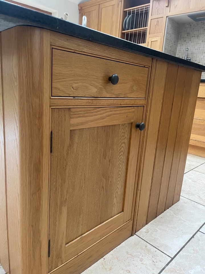 Wooden Kitchen Units, Island, Worktop, Dresser, Cupboards | eBay UK