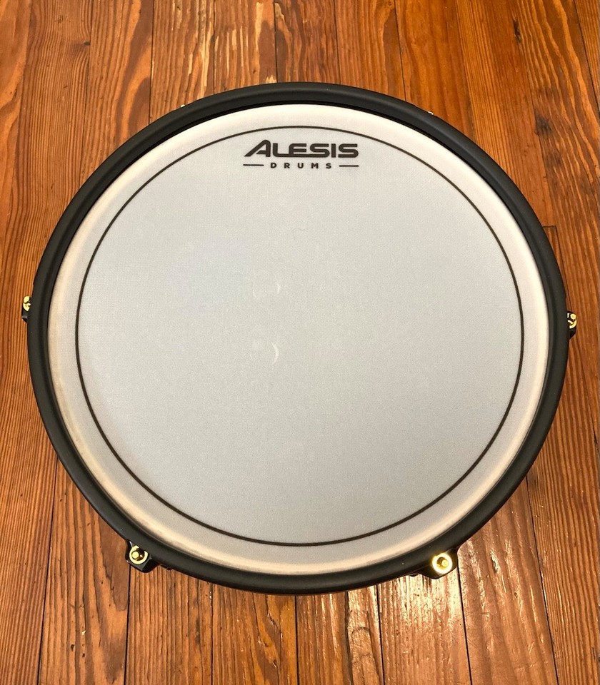 Alesis 10" Mesh Drum Pad NEW Strike SE Tom Kit Pro E-Drums White ...