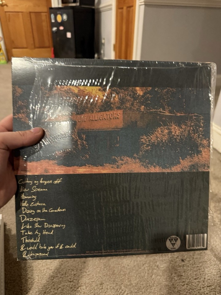 Peripheral Vision Turnover Orange Black Splatter Vinyl | eBay