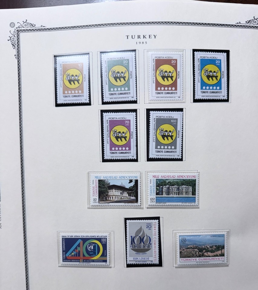 1961 TO 1999 COMPLETE TURKEY STAMPS INCLUDING OFFICIALS MNH | eBay
