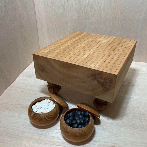 Rare Vintage Japanese Go-Board with Legs Authentic IGO Game W/Goishi | eBay
