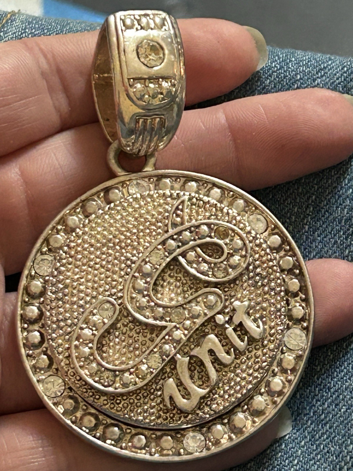 50 Cent G Unit Pendant Rapper Heavy Necklace Street Hip Hop