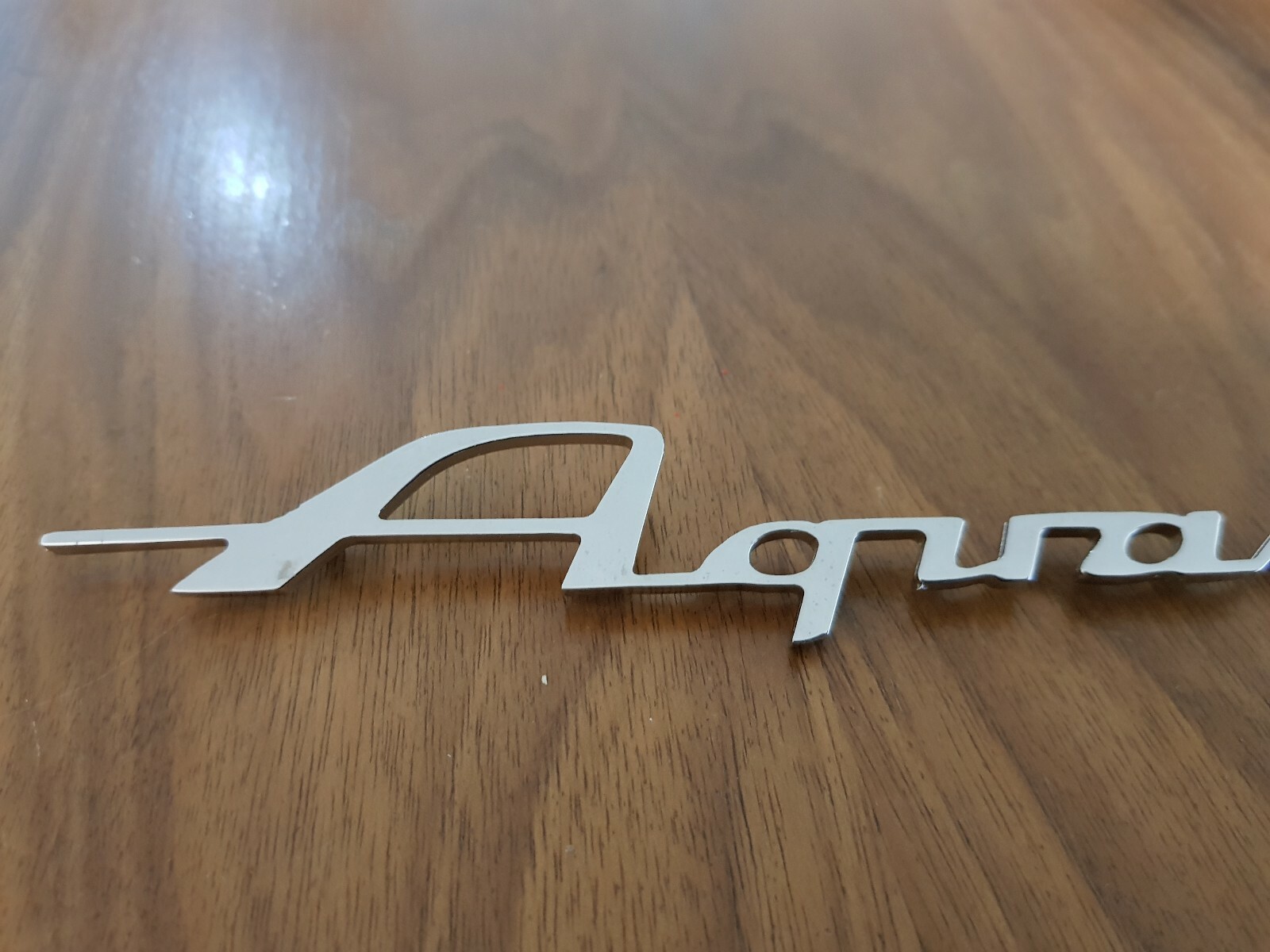 Riva Aquarama vintage boat chrome plated logo badge project/restoration ...