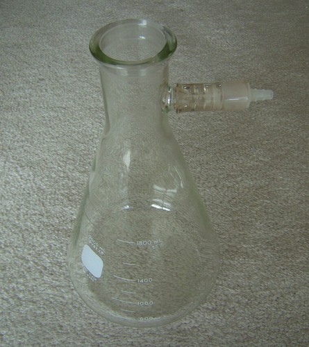 Side-Arm Suction Filtering Flask, 2000 ml, PYREX Brand | eBay
