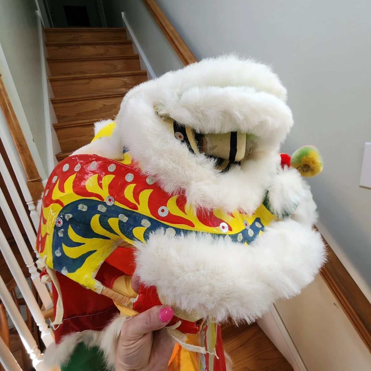 Ceremonial Chinese Dragon Mask