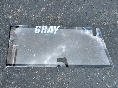 Tanner Gray Nascar Race Used Nascar Truck Series Craftsman Rear Window ...
