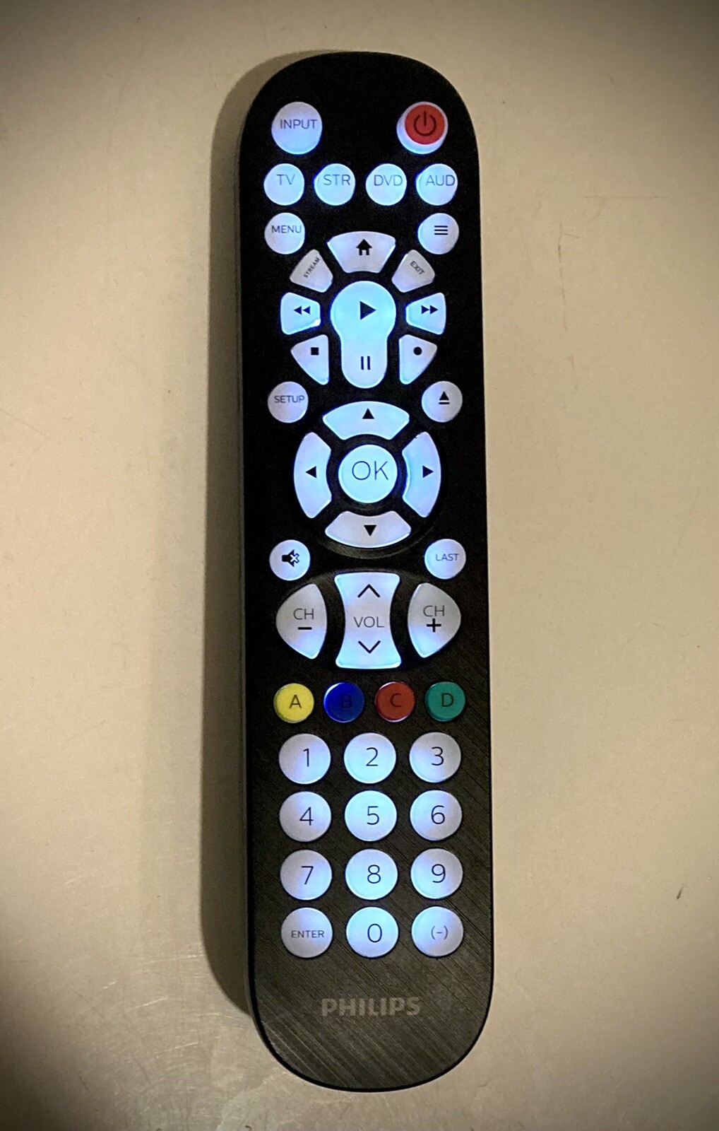 Philips 4 Device Elite Universal Remote Control - Black | eBay