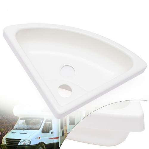 Wall-Mounted Sink Triangular Acrylic Corner Wash Basin WC Bathroom ...