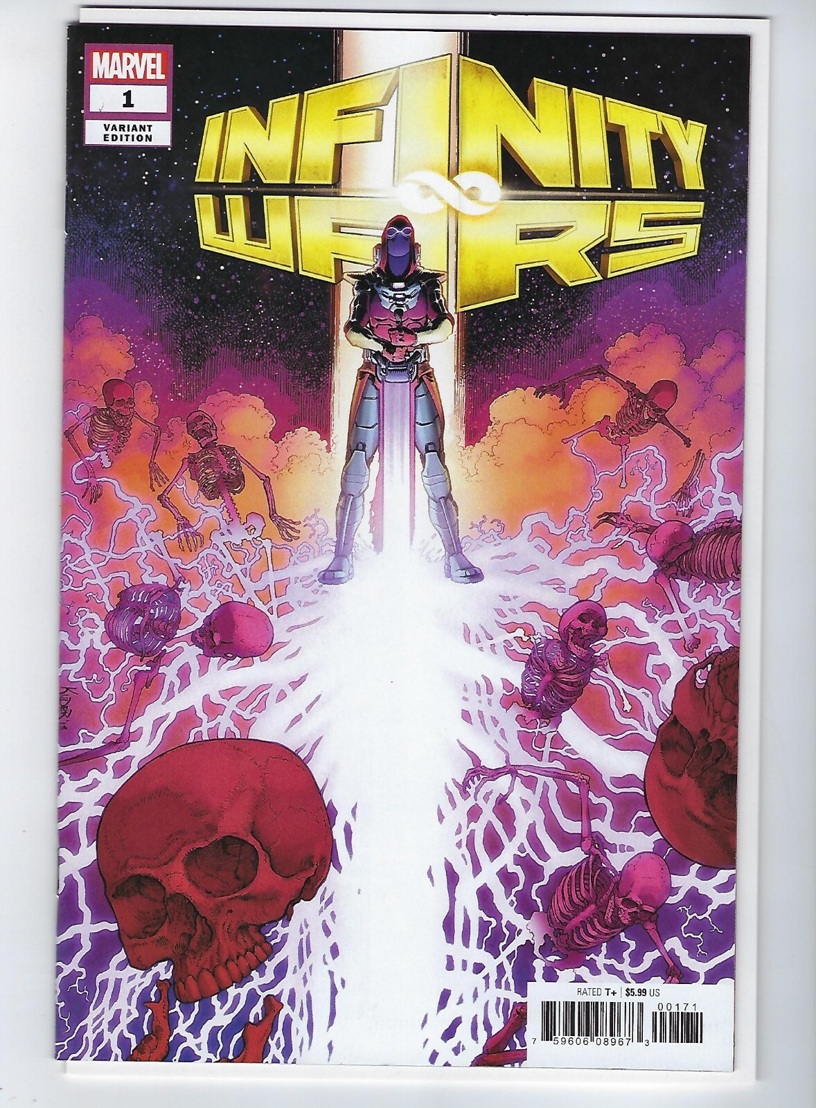 Infinity Wars #1 1:50 Aaron Kuder Varian (2018) Clean {NM} | eBay