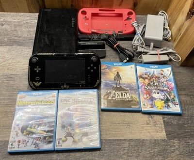 Nintendo Legend of Zelda Wind Waker Edition Wii U Deluxe Console 32 GB ...