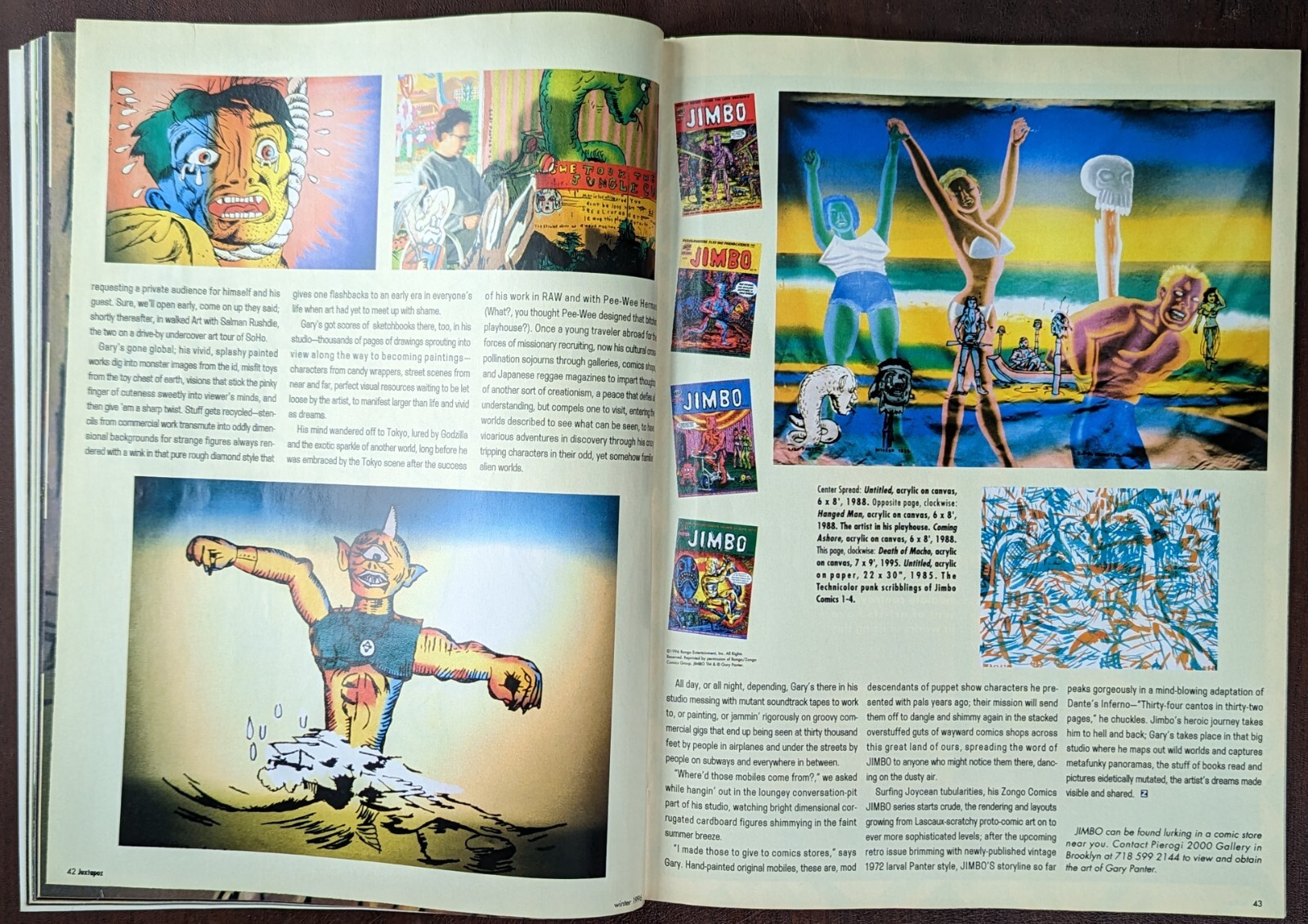 Juxtapoz Magazine Issue #9 - Winter, 1996, Stanley Mouse, Gary Panter ...